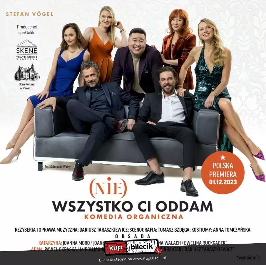 Premiera 2024 - znakomita komedia teatralna, niebanalny temat ...